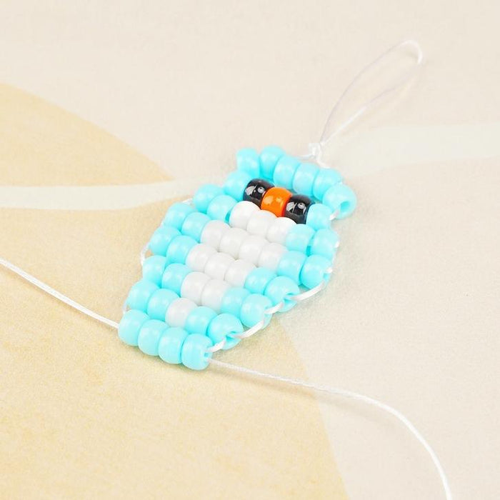 Gionlion Pony Bead / Kandi Bead Blue Bird Pendant Tutorial (Beginner)