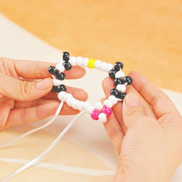 Gionlion Pony Bead / Kandi Bead Kitty Bracelet Tutorial (Beginner+)